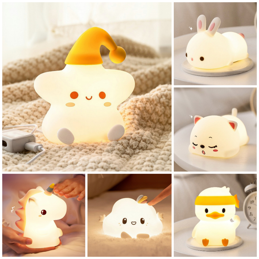 [SG Stock] Super Cute and Funny Star Bunny Cloud Kitten Silicon Touch ...