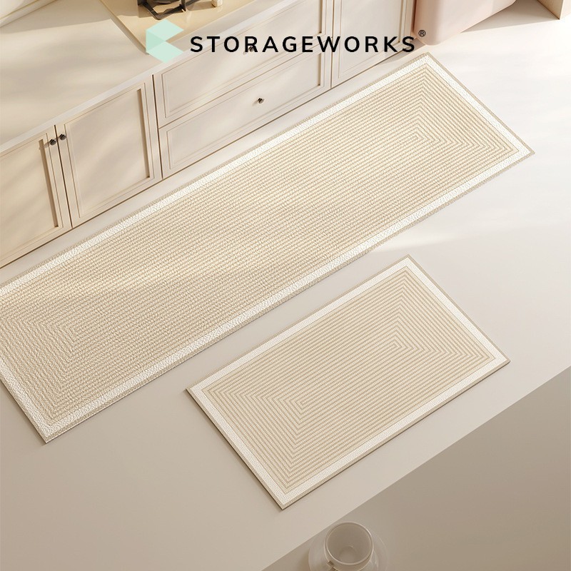 【SG Seller】Kitchen Mat anti slip Diatomite Household Absorbent Kitchen ...
