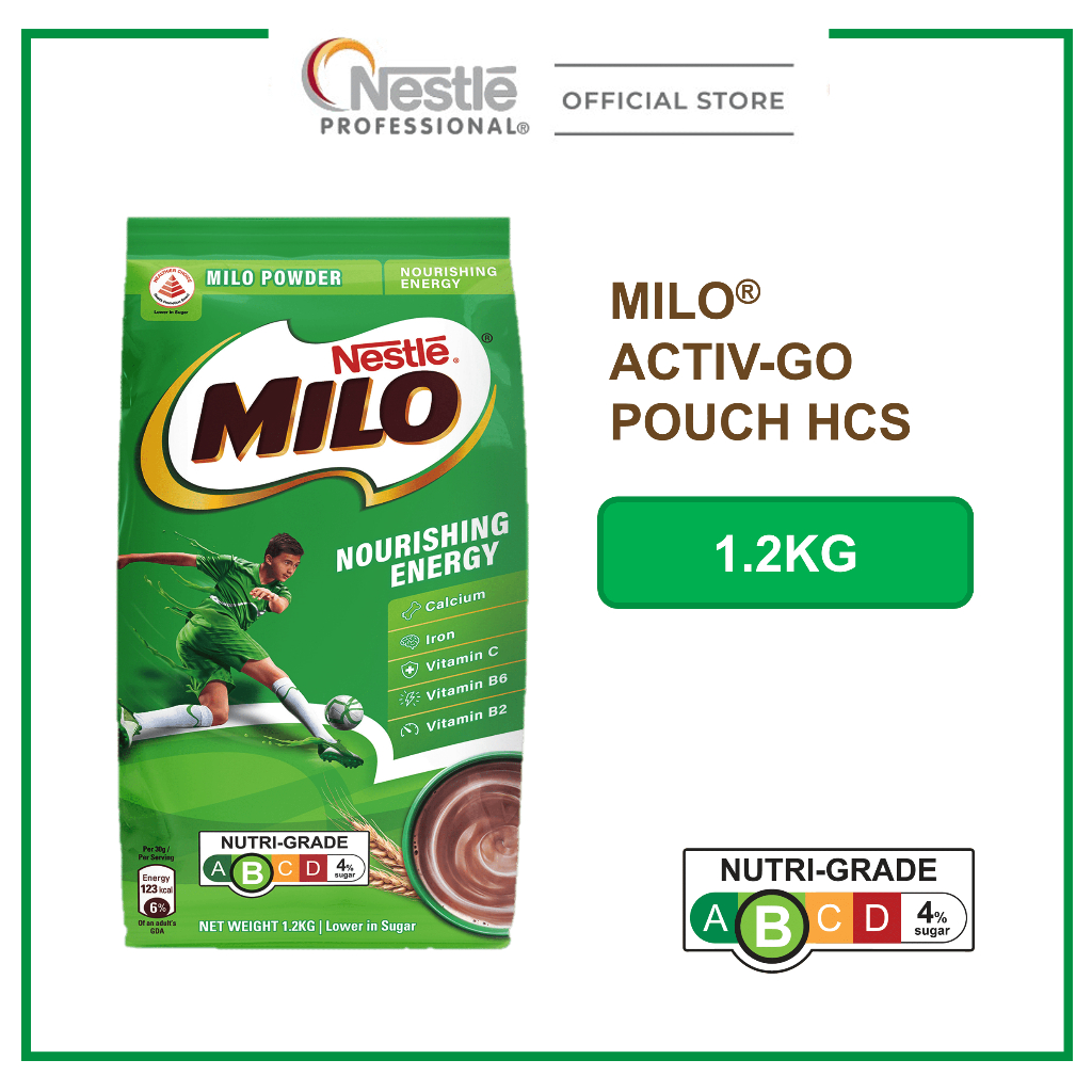 MILO Activ-Go Pouch HCS 1.2kg | Shopee Singapore
