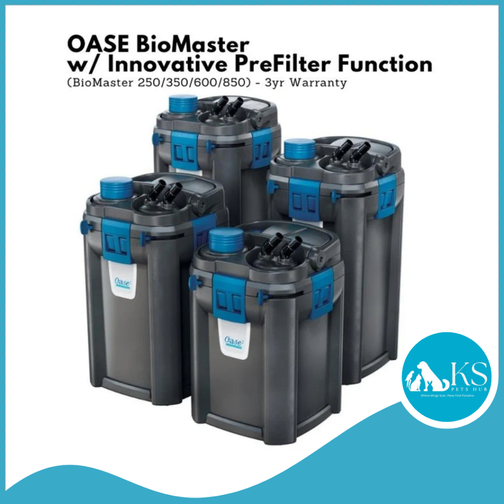 OASE BioMaster (w/ Innovative PreFilter Function)- (250/350/600/850 ...
