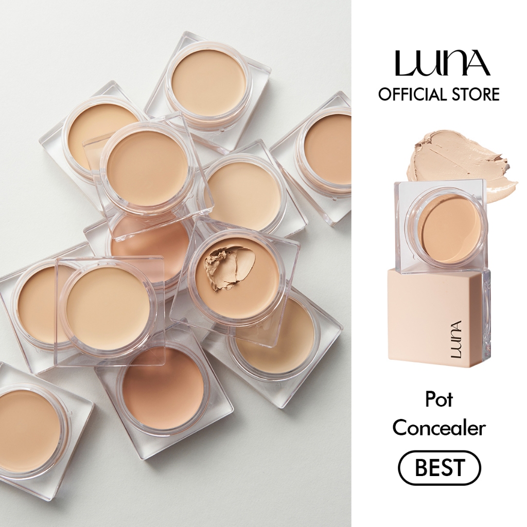 LUNA | [BEST SELLER] Pot Concealer 7g (Conceal, Cover, Correct ...