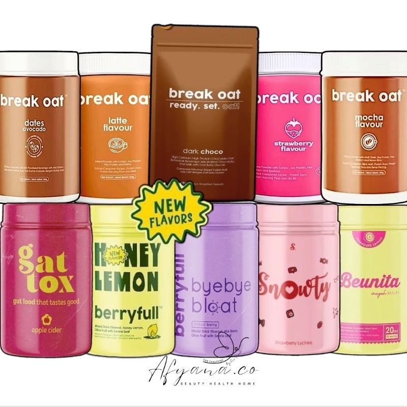 Gattox | Berryfull | Honey Lemon | Break Oat | Beunita by Inayah Beauty ...