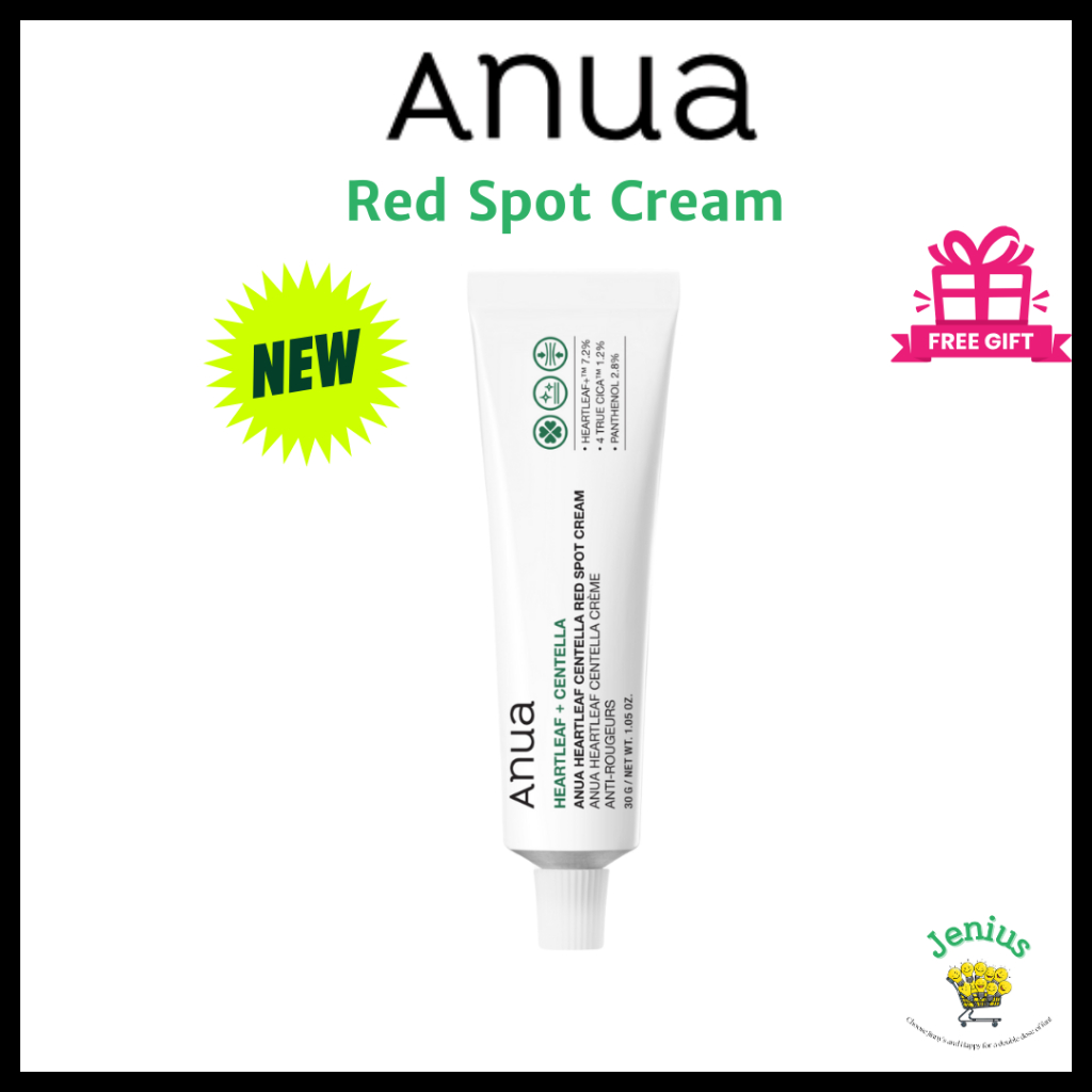 [Anua] Heartleaf Centella red spot cream,30g, acne treatment,Soothing ...