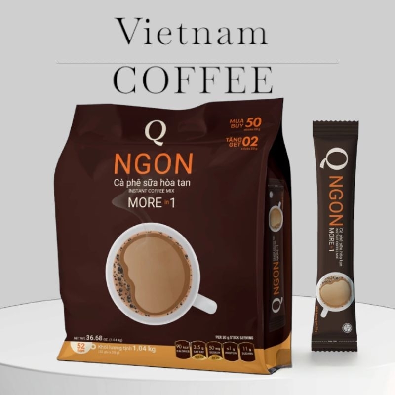[SG Stocks]Q EXPRESS NGON instant coffee, 3in1,480gr/pack | Shopee ...