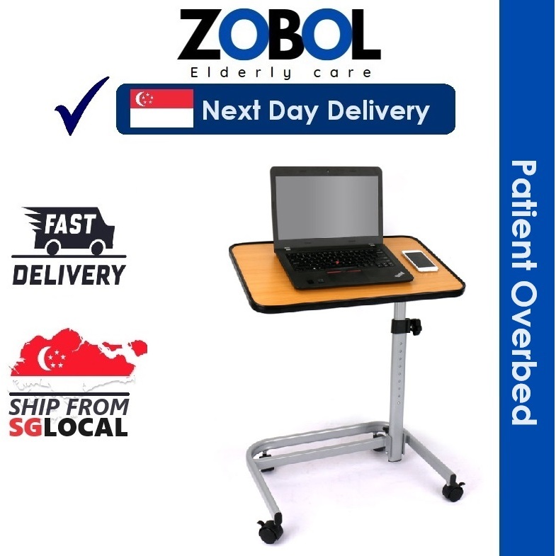 elderly wheelchair dining table patient hospital roller (moving table ...