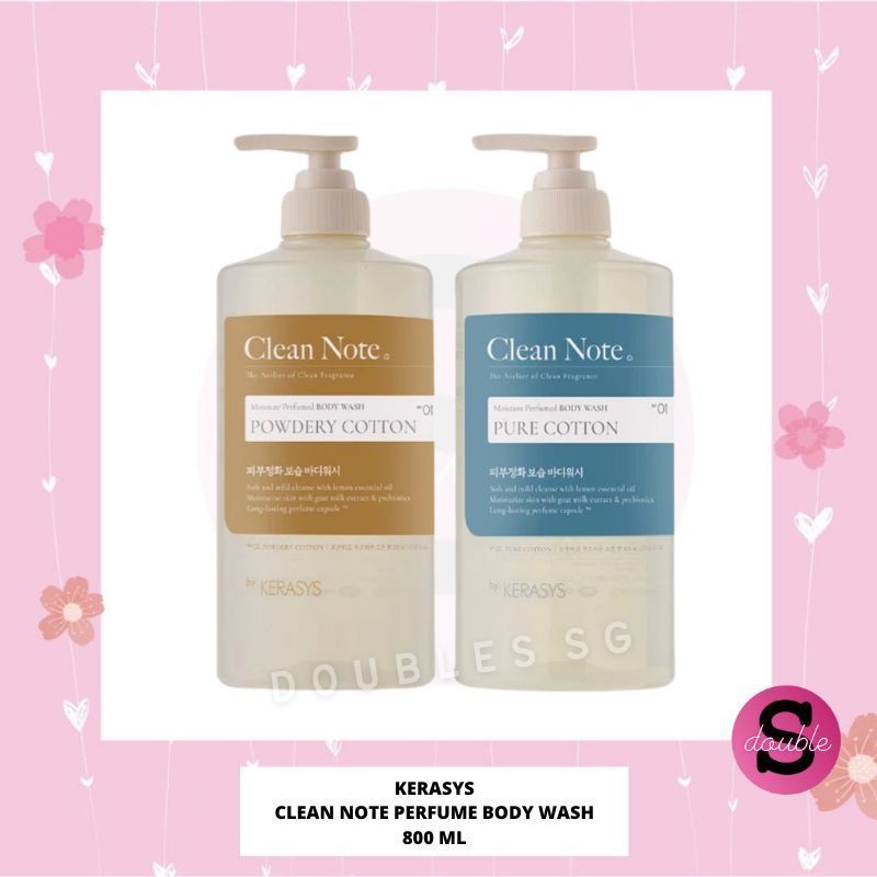 Kerasys Clean Note Perfume Body Wash 800ml | Shopee Singapore