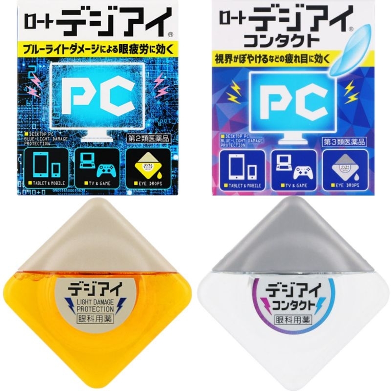 【Direct From Japan】Rohto Digi Eye PC Eyedrop Contact Lens 12ml | Shopee ...