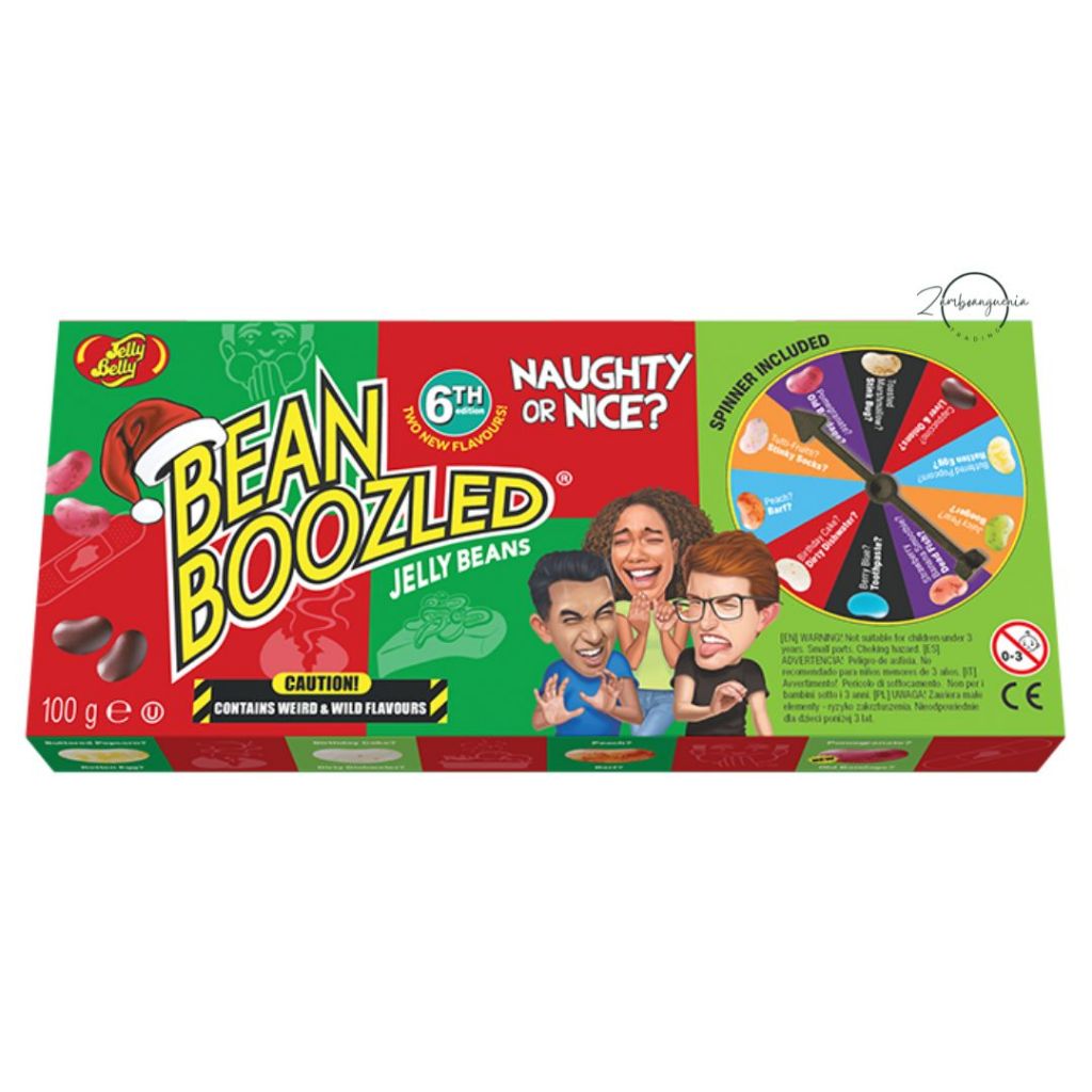 JELLY BELLY Bean Boozled Jelly Beans with Spinner (100g) [SG] | Shopee ...