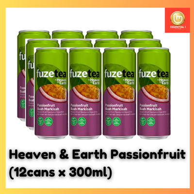 Heaven & Earth Passionfruit (12 cans x 300ml) | Shopee Singapore