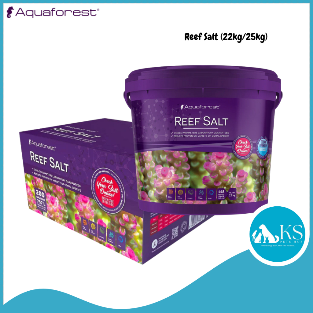 Aquaforest Reef Salt (22kg Tub /25kg Box) Fish & Aquatic | Shopee Singapore