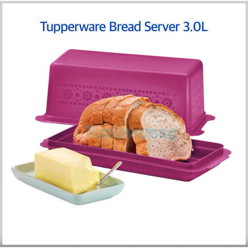 Promo! Tupperware Bread Server 3.0L | Shopee Singapore