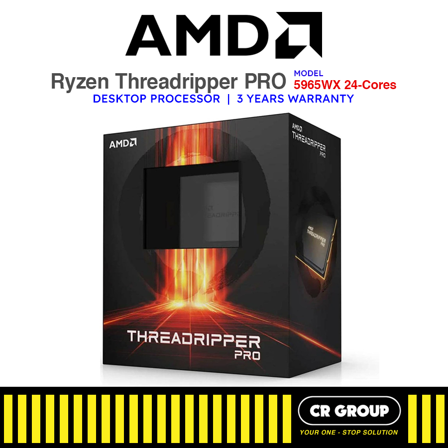 AMD Ryzen Threadripper PRO 5965WX/5975WX/5995WX Processor (3Yrs ...