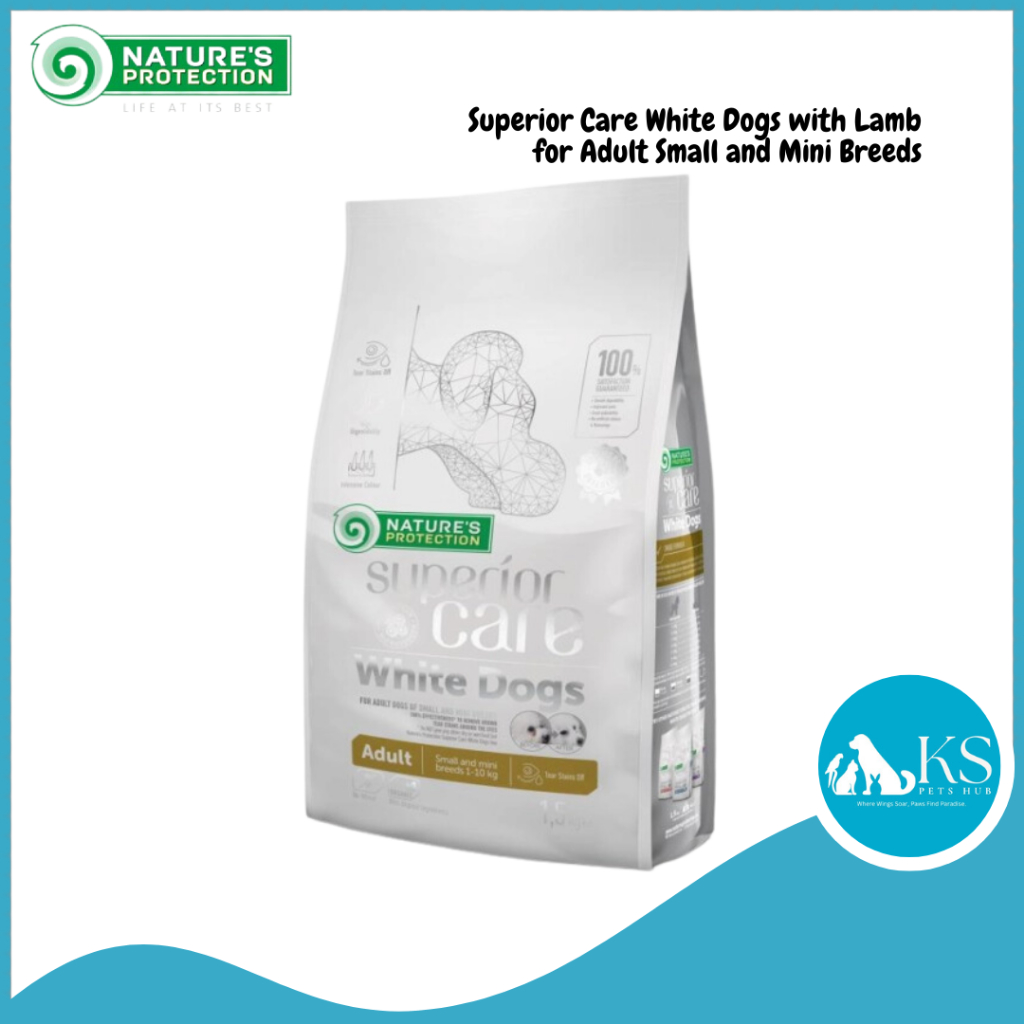 [ Expiry: July 2025 ] Nature's Protection Superior Care White Dogs with ...
