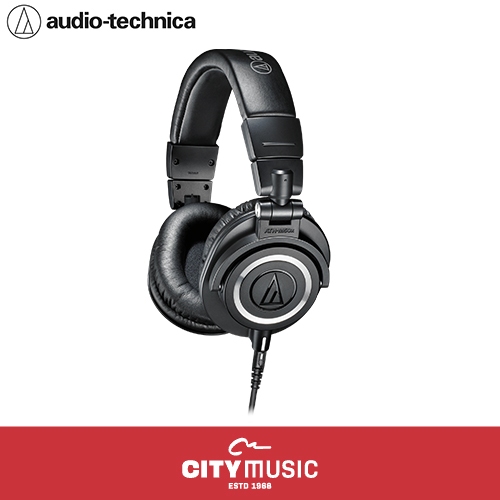 Audio-Technica ATH-M50x Closed-back Studio Monitoring Headphones | Shopee Singapore