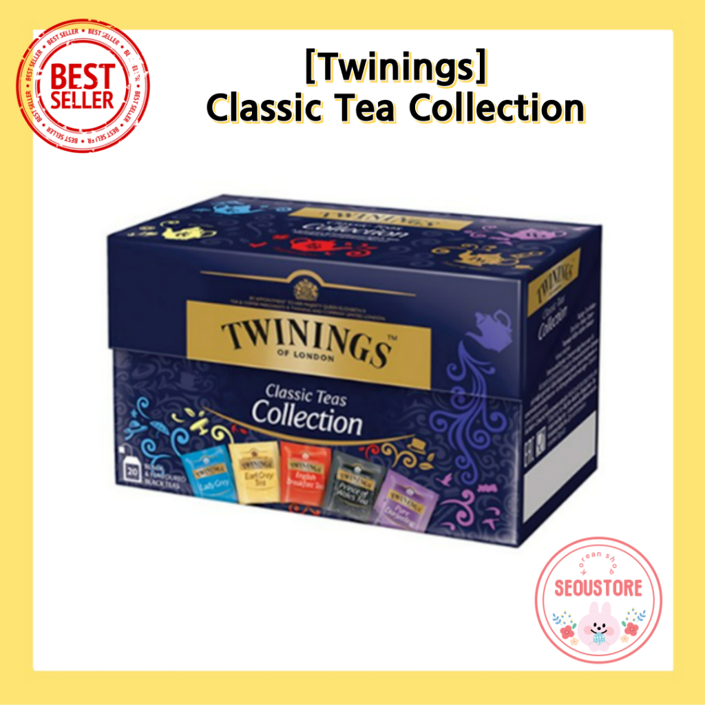 [TWININGS] Classic Tea Collection 2gx20 | Shopee Singapore