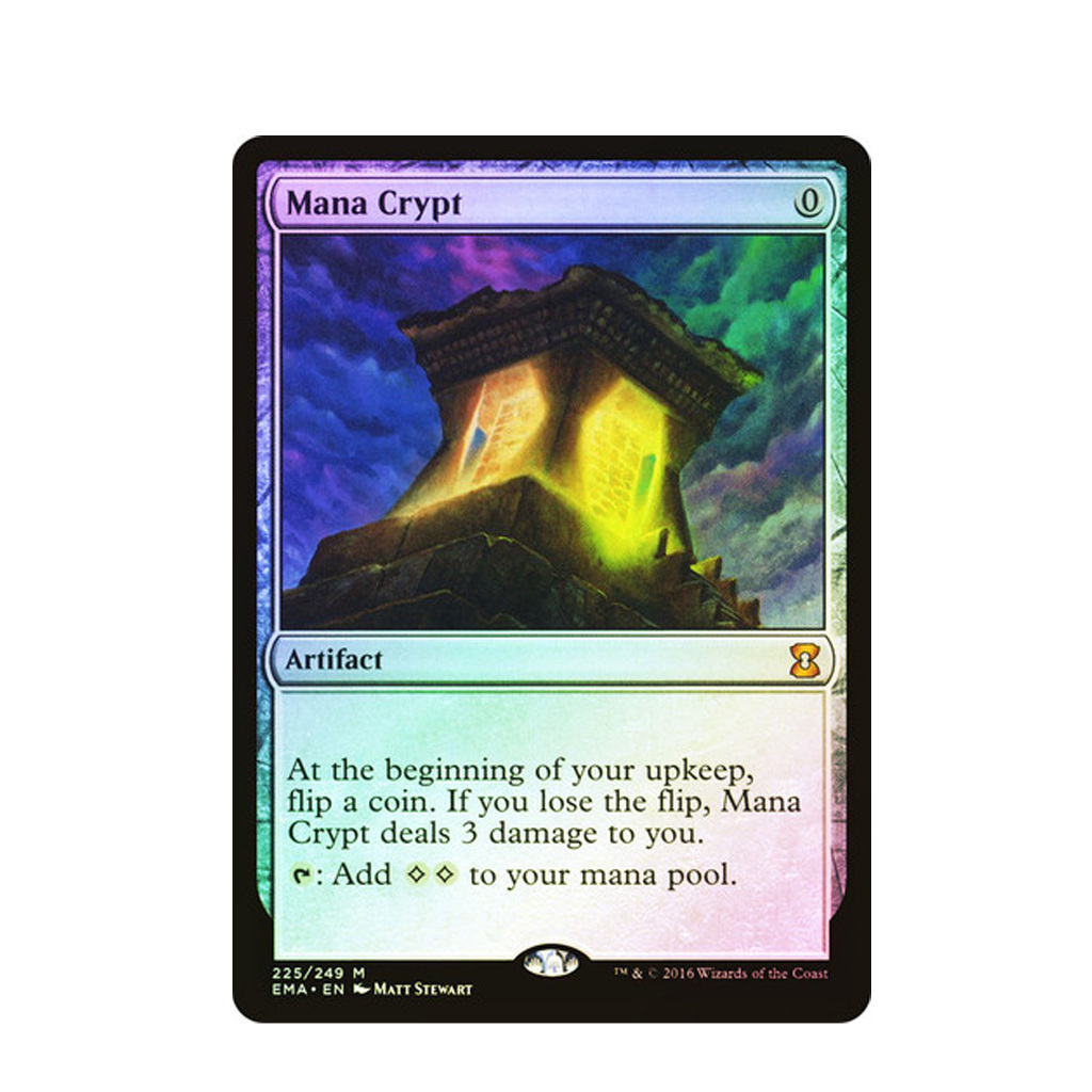 Magic The Gathering - Mana Crypt Card (Eternal Masters) | Shopee Singapore