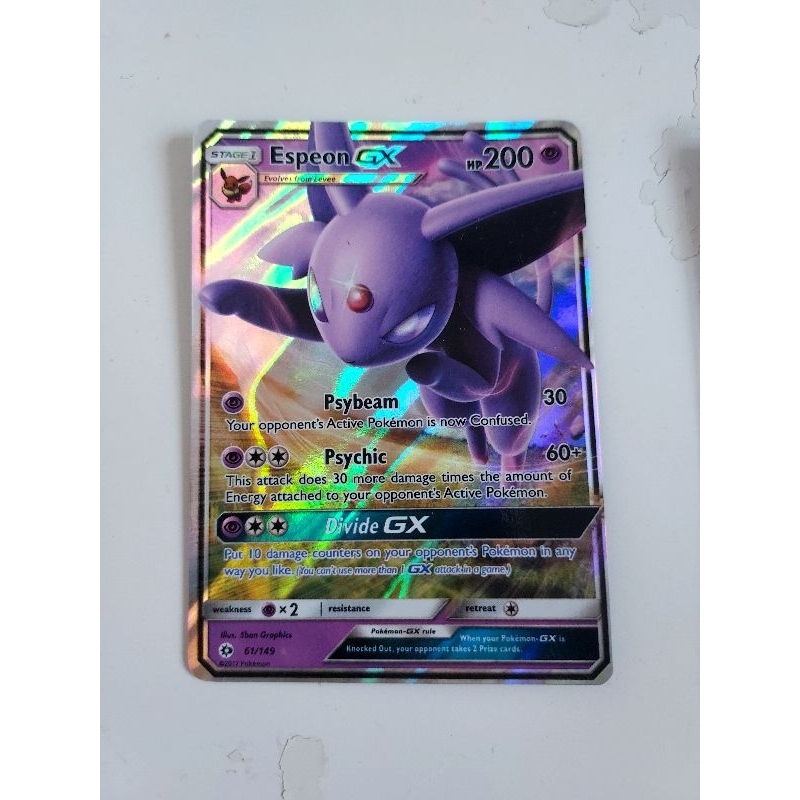 Pokemon espeon gx sun and moon card | Shopee Singapore
