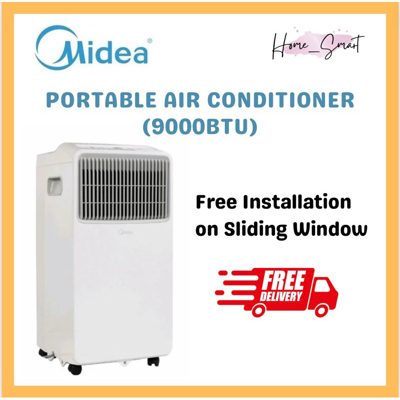 Midea Portable Air Conditioner (9000BTU) MPHA-09CRN7 | Shopee Singapore