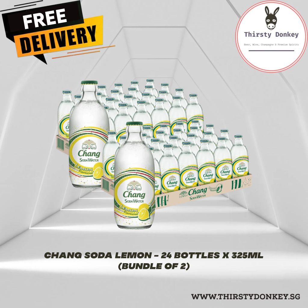 Chang Soda Lemon - 24 bottles x 325ML (Bundle of 2) | Shopee Singapore