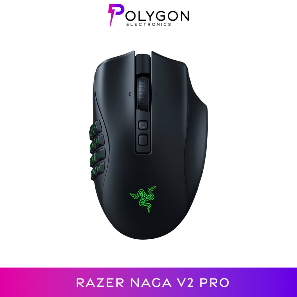 Razer Naga V2 Pro - Wireless MMO Gaming Mouse | Shopee Singapore