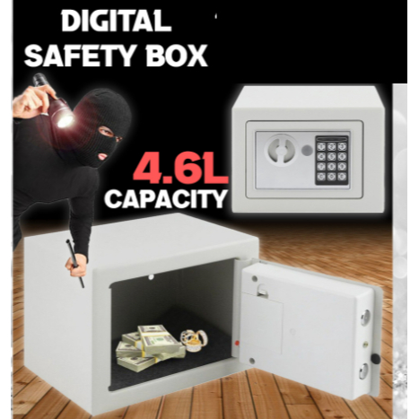 Mini Digital Safe Box / Personal Safe Box (With Money Slot) Mini Vault ...