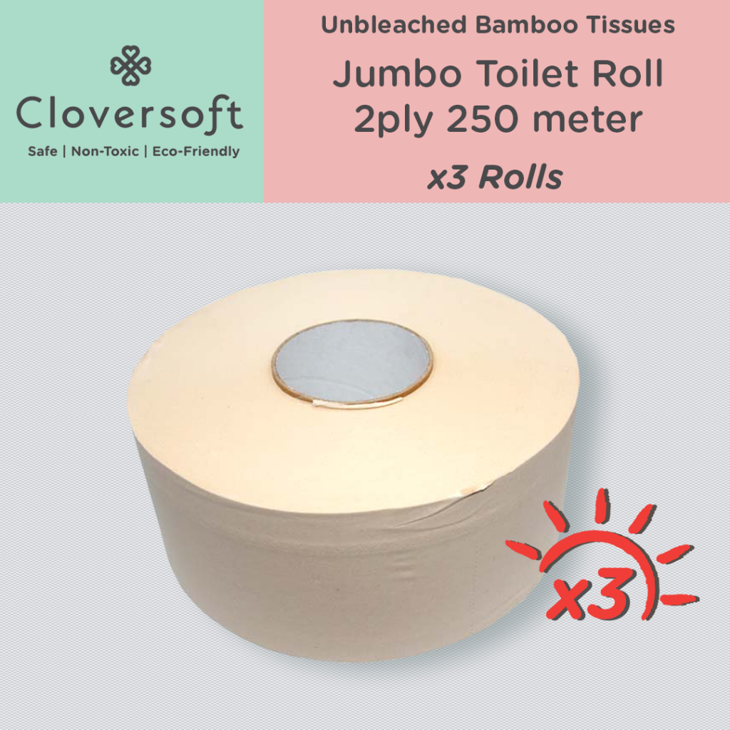 *Clearance Sales - Limited Stocks!* Cloversoft Unbleached Bamboo Jumbo ...