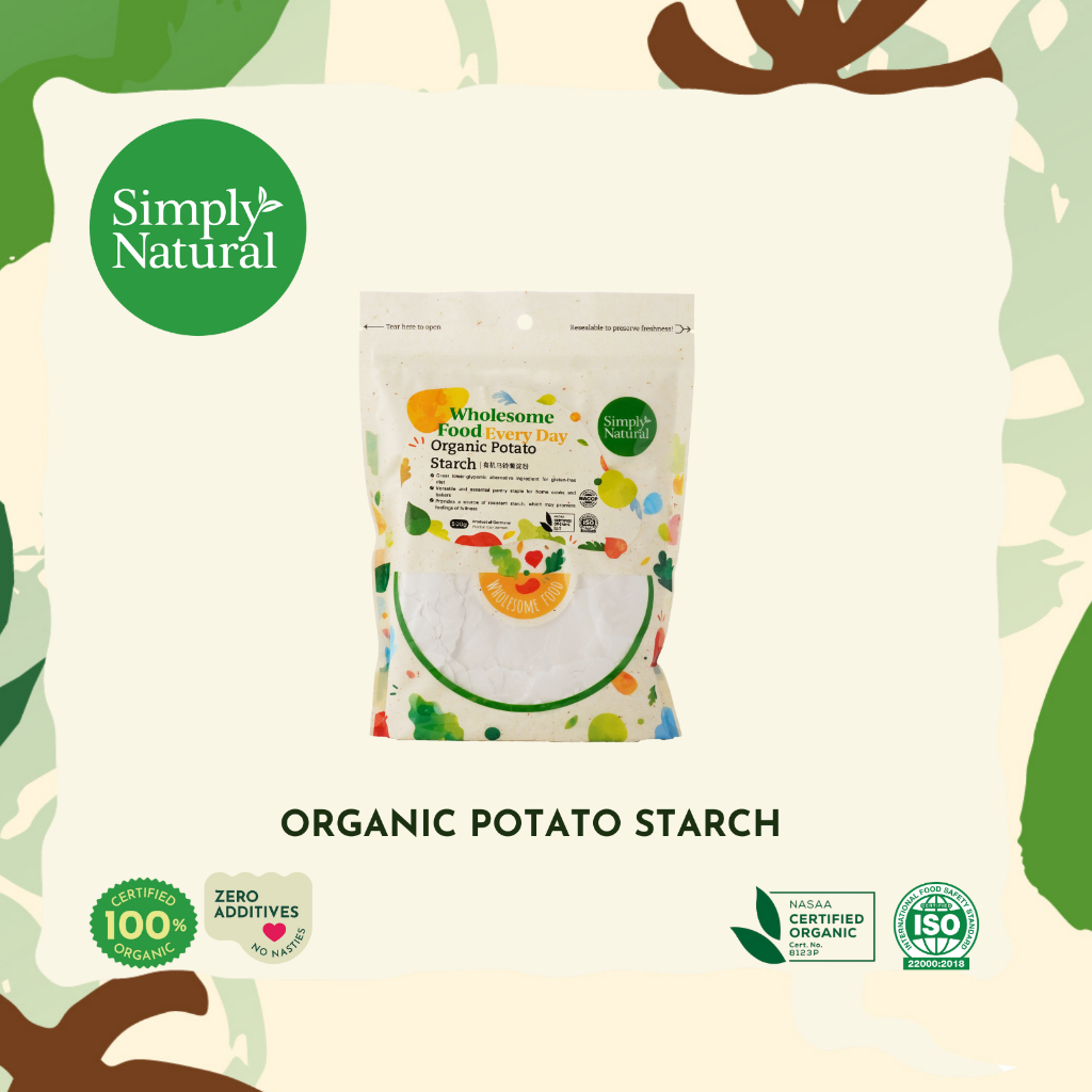 Simply Natural Organic Potato Starch 500g Finland | Shopee Singapore