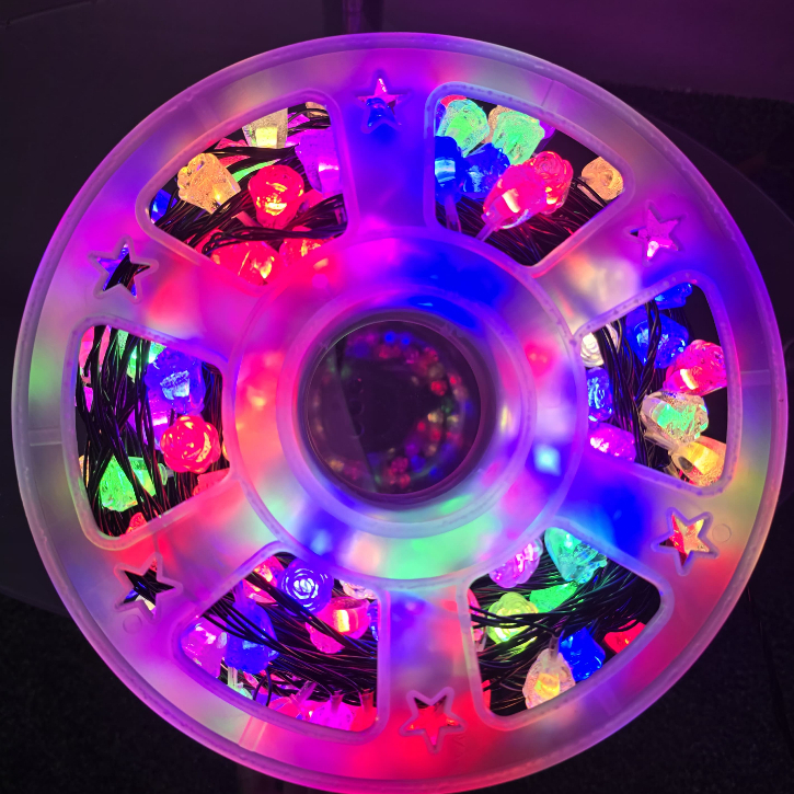 HARI RAYA LED String lights - 50Meter (RGBY) | Shopee Singapore