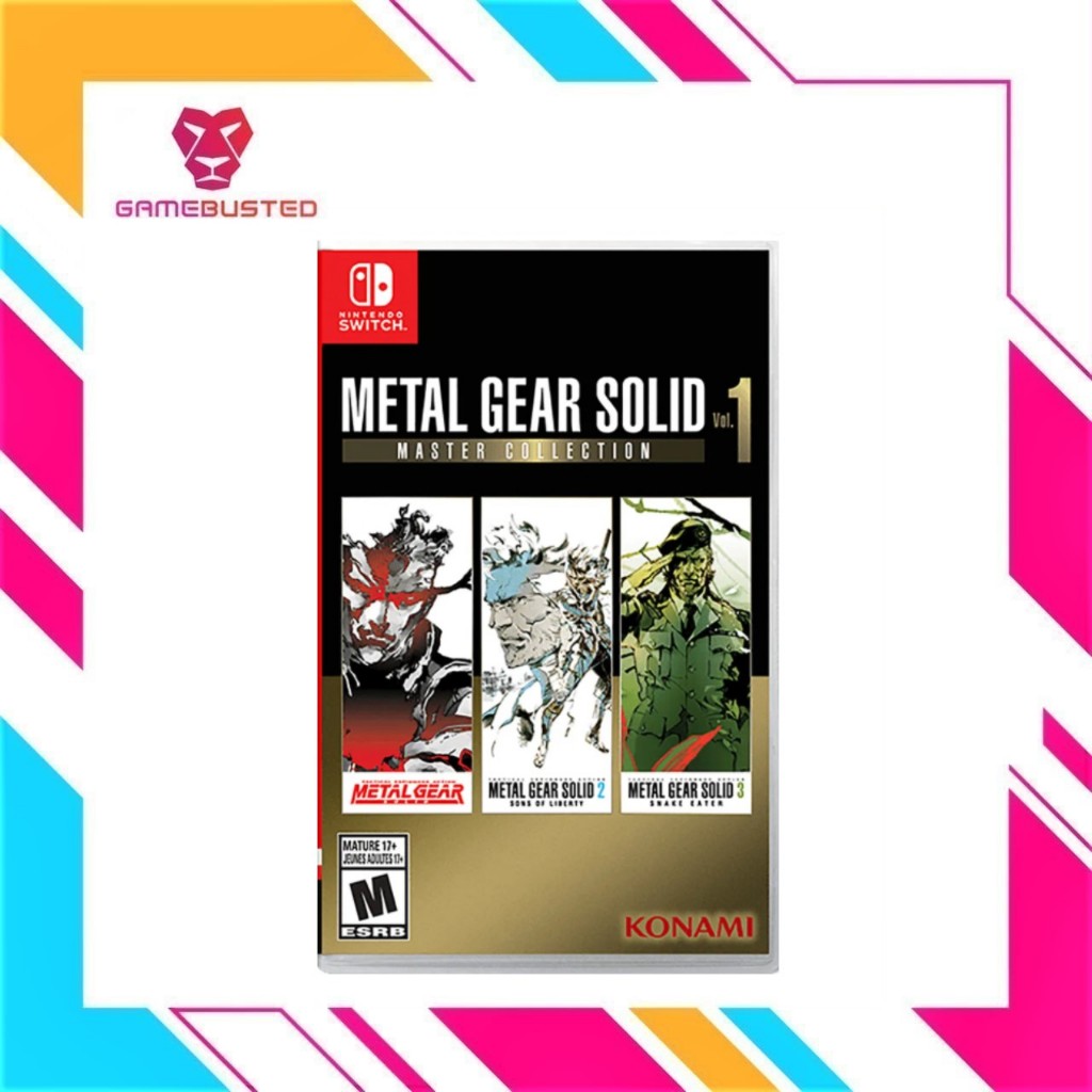 Nintendo Switch Metal Gear Solid Master Collection Vol. 1 | Shopee ...