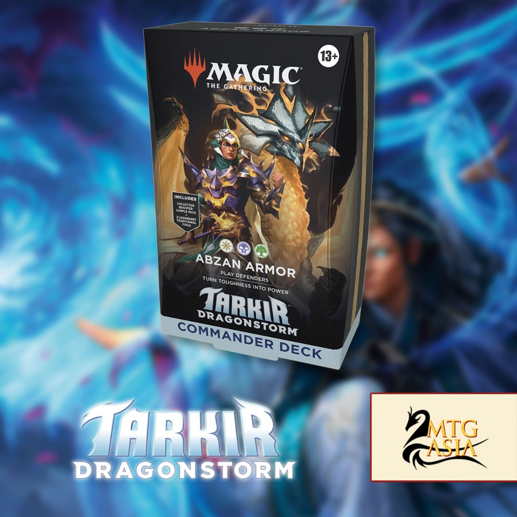 Tarkir Dragonstorm Commander Deck "Abzan Armor" English MTG Magic the ...