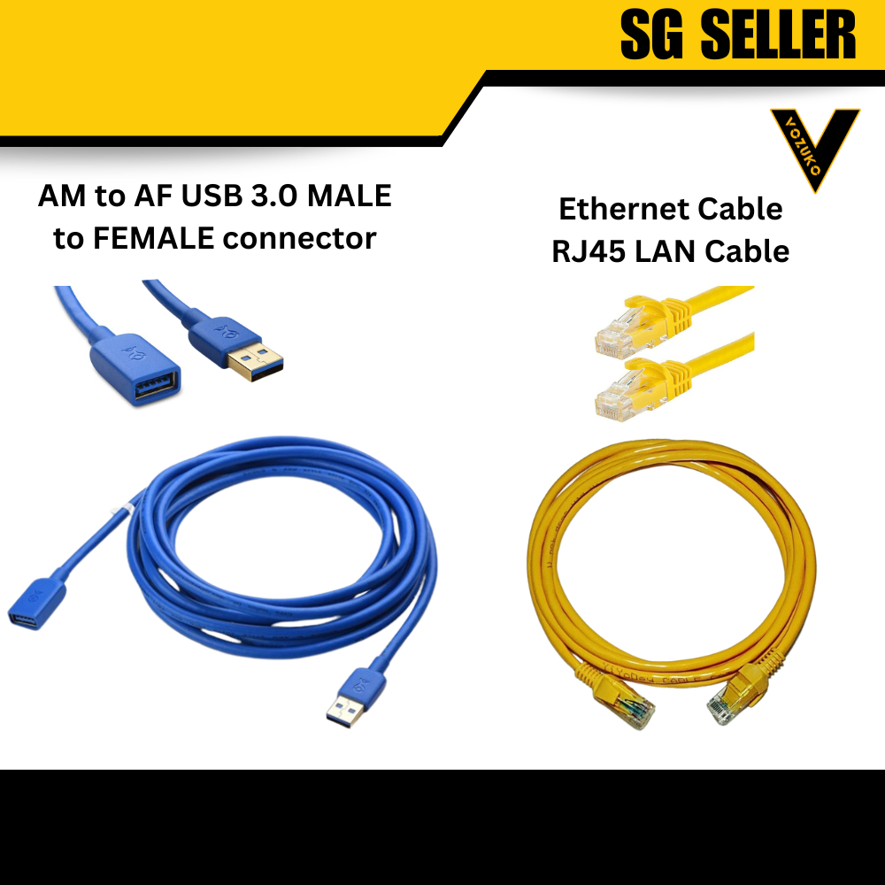 [SG SELLER] Extension Cable Blue AM to AF USB 3.0 Male to Female ...