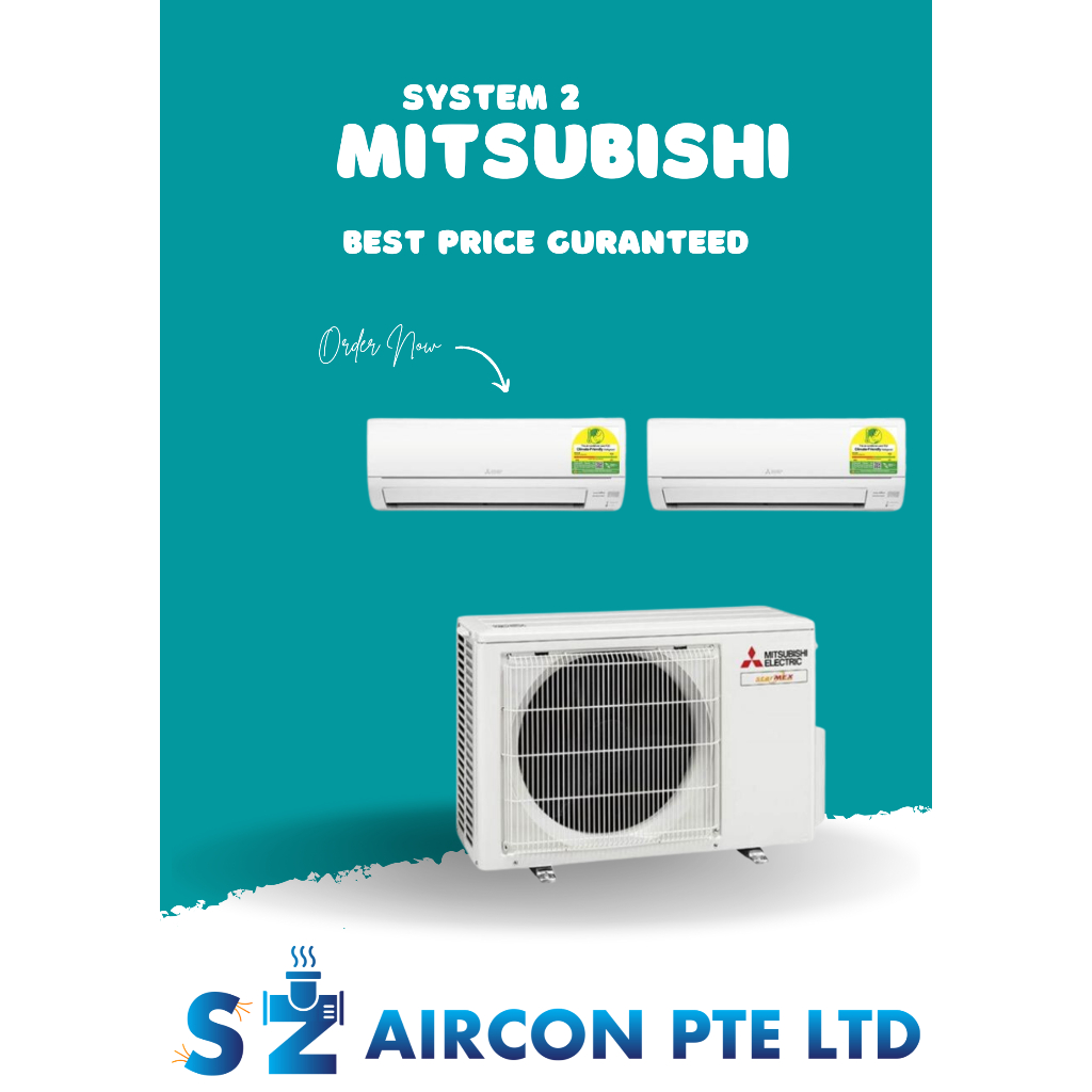 Mitsubishi Electric Starmex System 2 R32 | Shopee Singapore