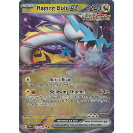 Pokemon TCG Raging Bolt ex - 123/162 - Ultra Rare - Temporal Forces ...