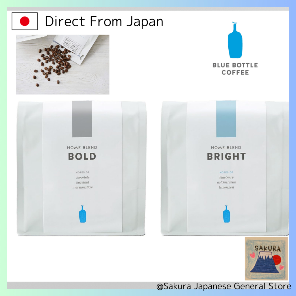 Blue Bottle Coffee Whole Bean Bright/Bold Blend 200g (x 1)【Direct from ...