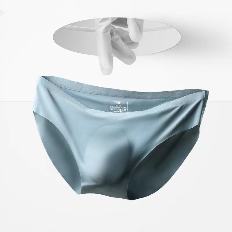 Ultra Thin Quick Drying Ice Silk Underwear for Men Brief || Soft ...
