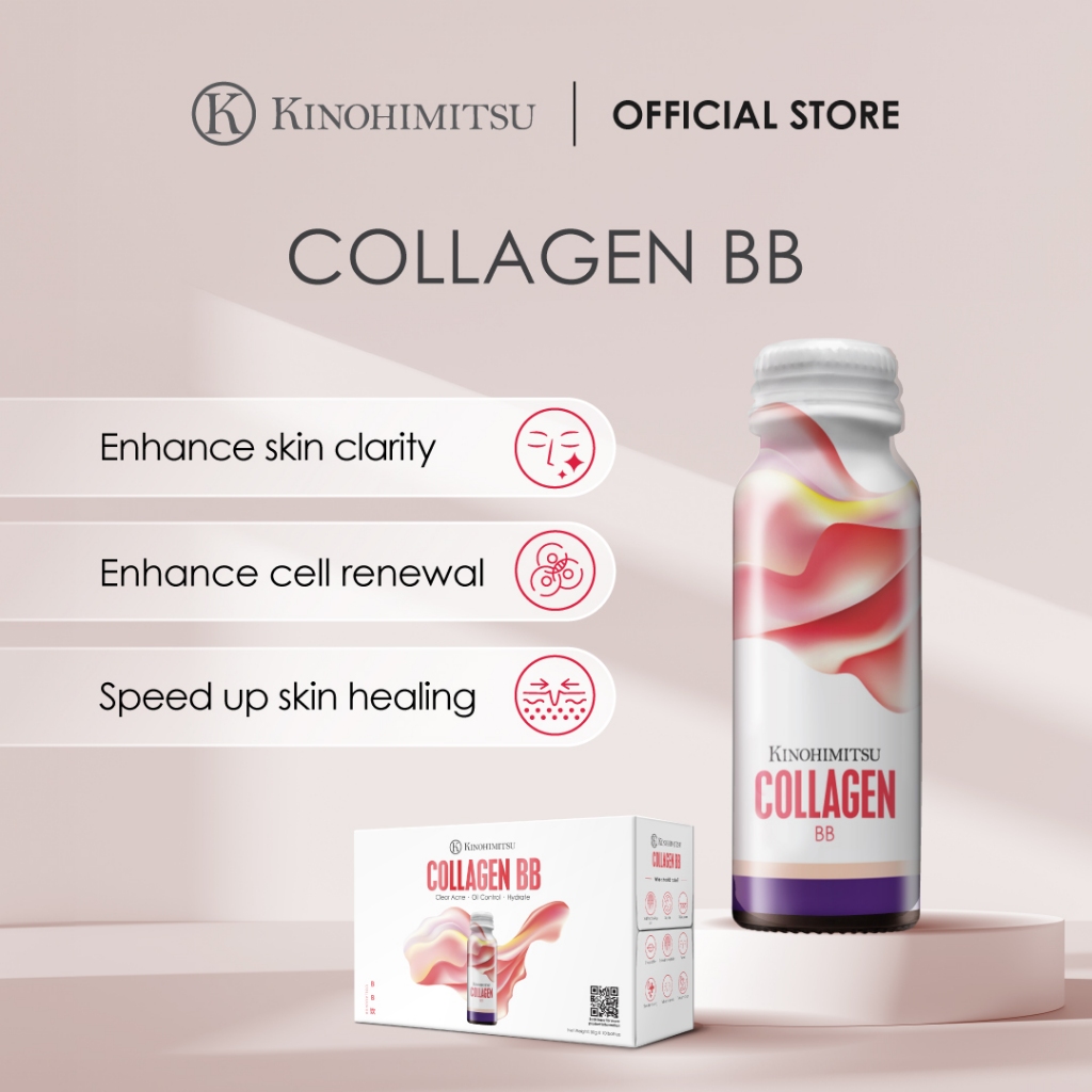Kinohimitsu Collagen BB 1500mg Inner Beauty Supplement 50ml - Acne ...