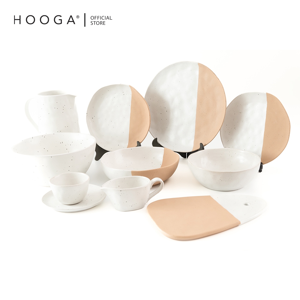Hooga Milly Stoneware Dinnerware | Shopee Singapore