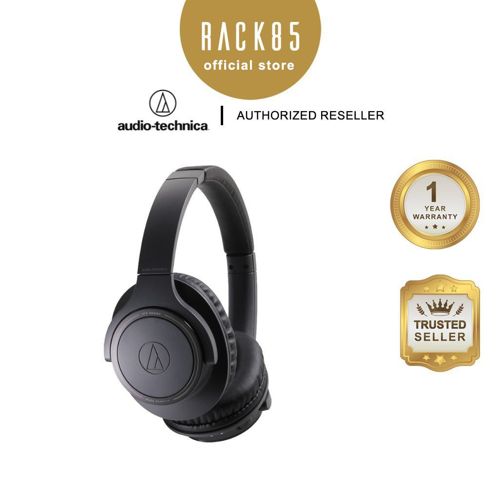 Audio-Technica ATH-SR30BT Sound Reality Series, Wireless Over-Ear Headphone, Audio Technica ...