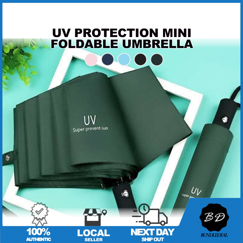 🚀[SG] Anti-UV Automatic Umbrella/ Super Windproof Large Umbrella/ 8/7 Ribs UV Protection Sun ...