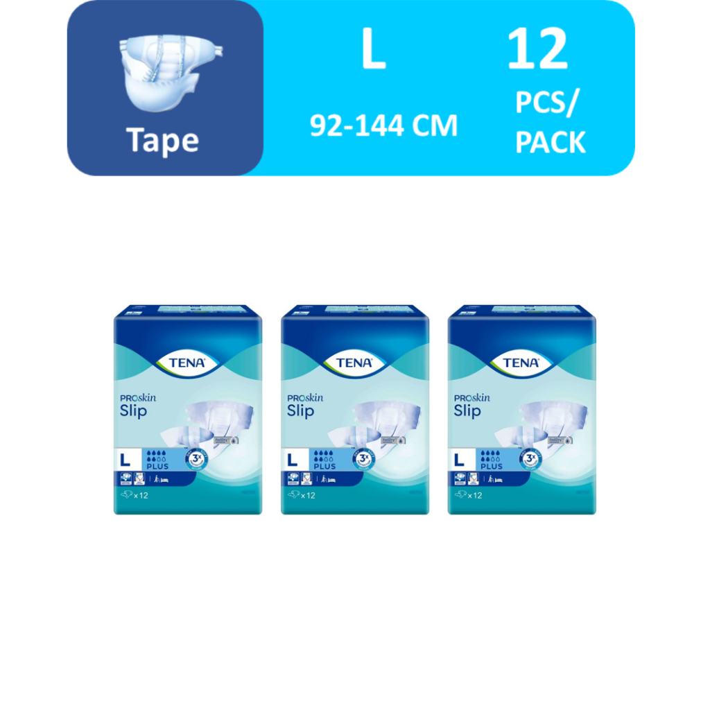 Tena Proskin Slip SUPER/ PLUS Diaper | Shopee Singapore