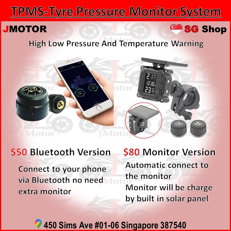 motorcycle TPMS TPMS Tyre Pressure Monitor System motor bike TPMS ...