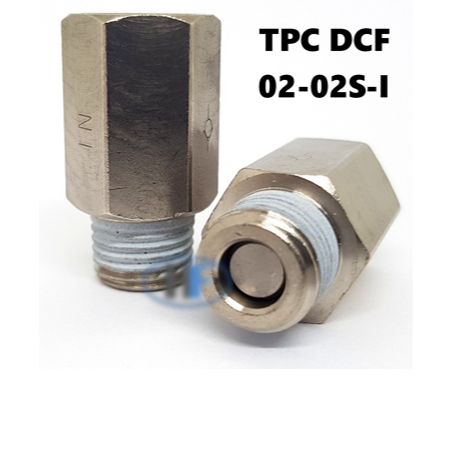 TPC Pneumatic Fitting DCF Series (DCF 02-02S-I) | Shopee Singapore