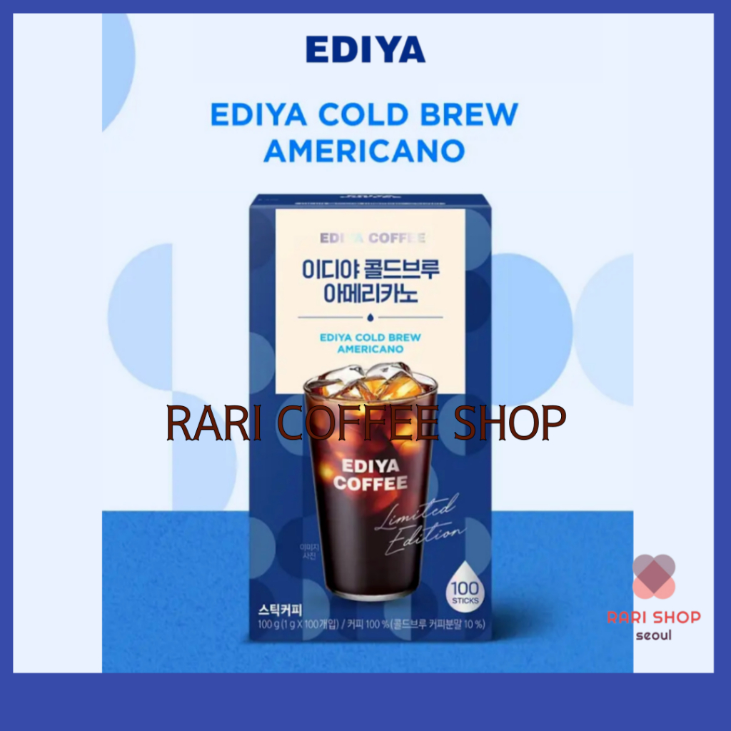 [EDIYA] Ediya Cold Brew Americano (10T/30T) NO BOX Korean coffee ...