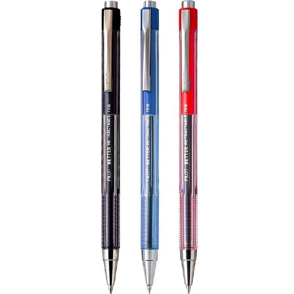 PILOT BETTER RETRACTABLE BALLPEN FINEPOINT 0.5MM BP145 | Shopee Singapore