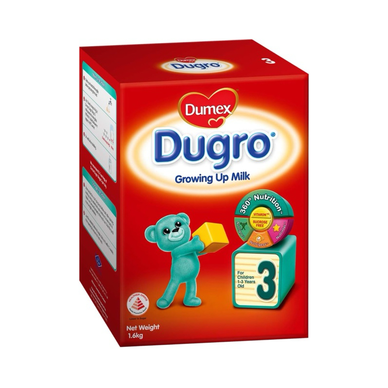 Dumex Dugro Growing Up Stage 3(1.6kg) | Shopee Singapore