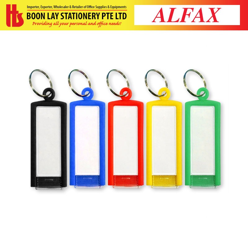 ALFAX KT331 Key Tag Straight Edge 6cm 20pcs per pkt | Shopee Singapore