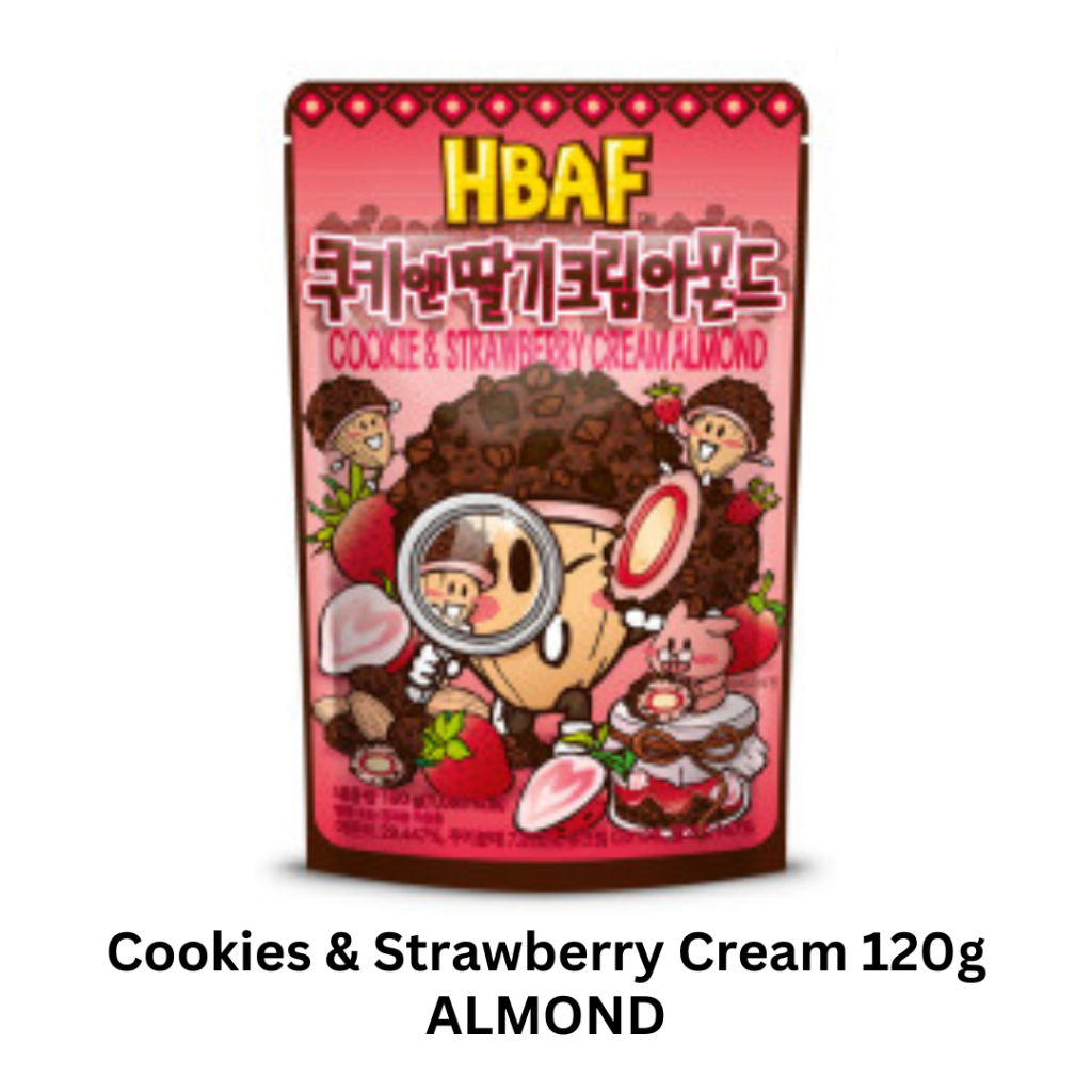 [SG Stock] HBAF Almonds 120g | Peanut 120 | Chip 40g | Anchovy 100g Honey Butter / Wasabi ...