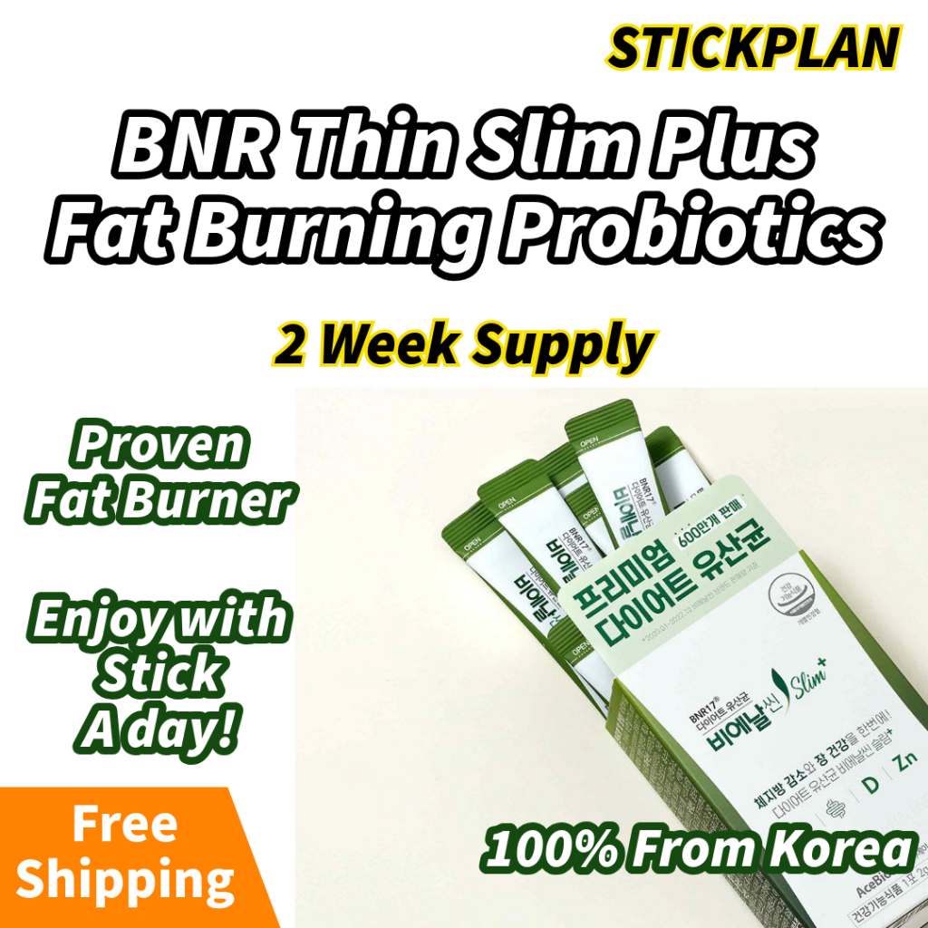 [AceBiome] BNR Thin Slim Plus Probiotic. 14 Sachet 1 Box 2 Week supply ...