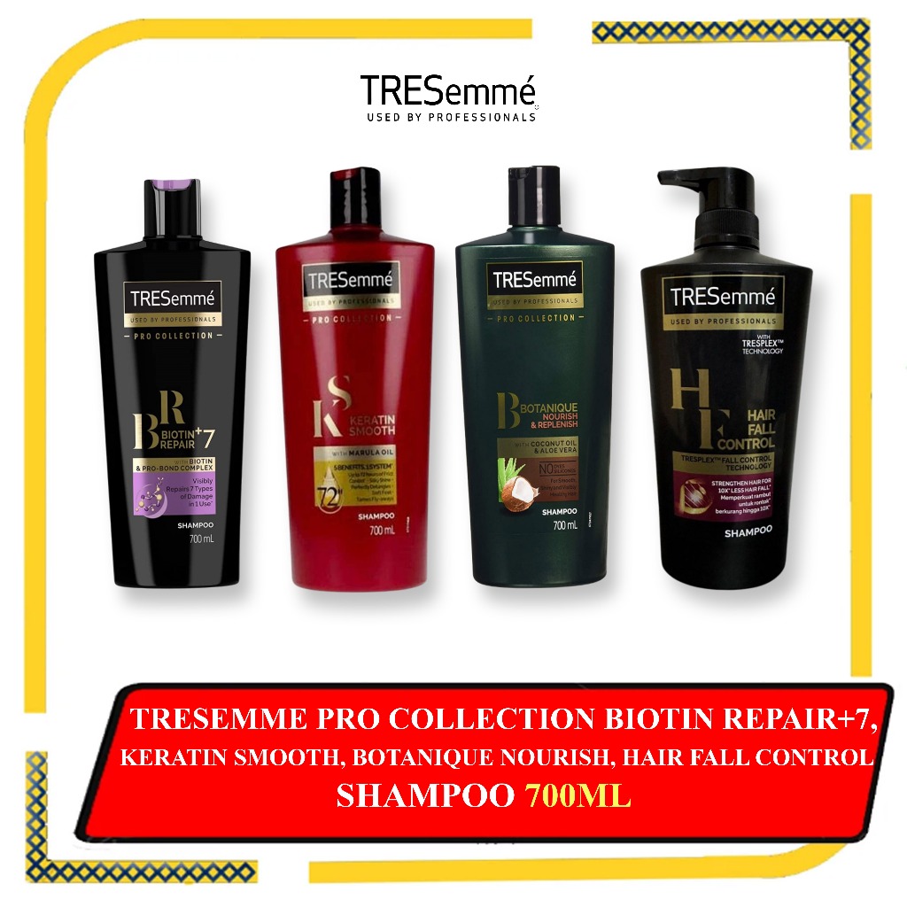 TRESEMME Pro Collection Biotin Repair +7, Keratin Smooth, Botanique ...