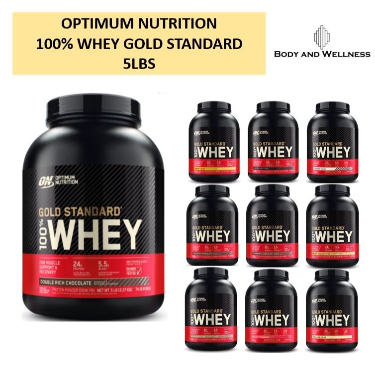 Optimum Nutrition Whey Gold Standard 5lbs | Shopee Singapore
